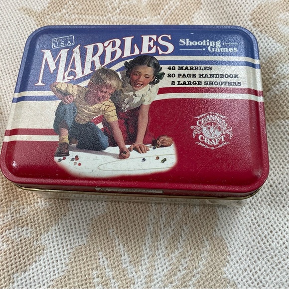 Channel Craft | Toys | Channel Craft Toy Tin Marbles | Poshmark